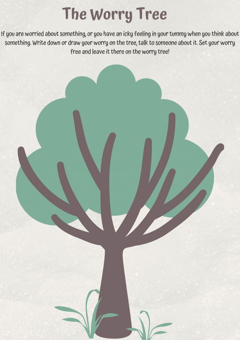 Worry Tree (downloadable PDF) | Quinn Education Development (QED) Limited