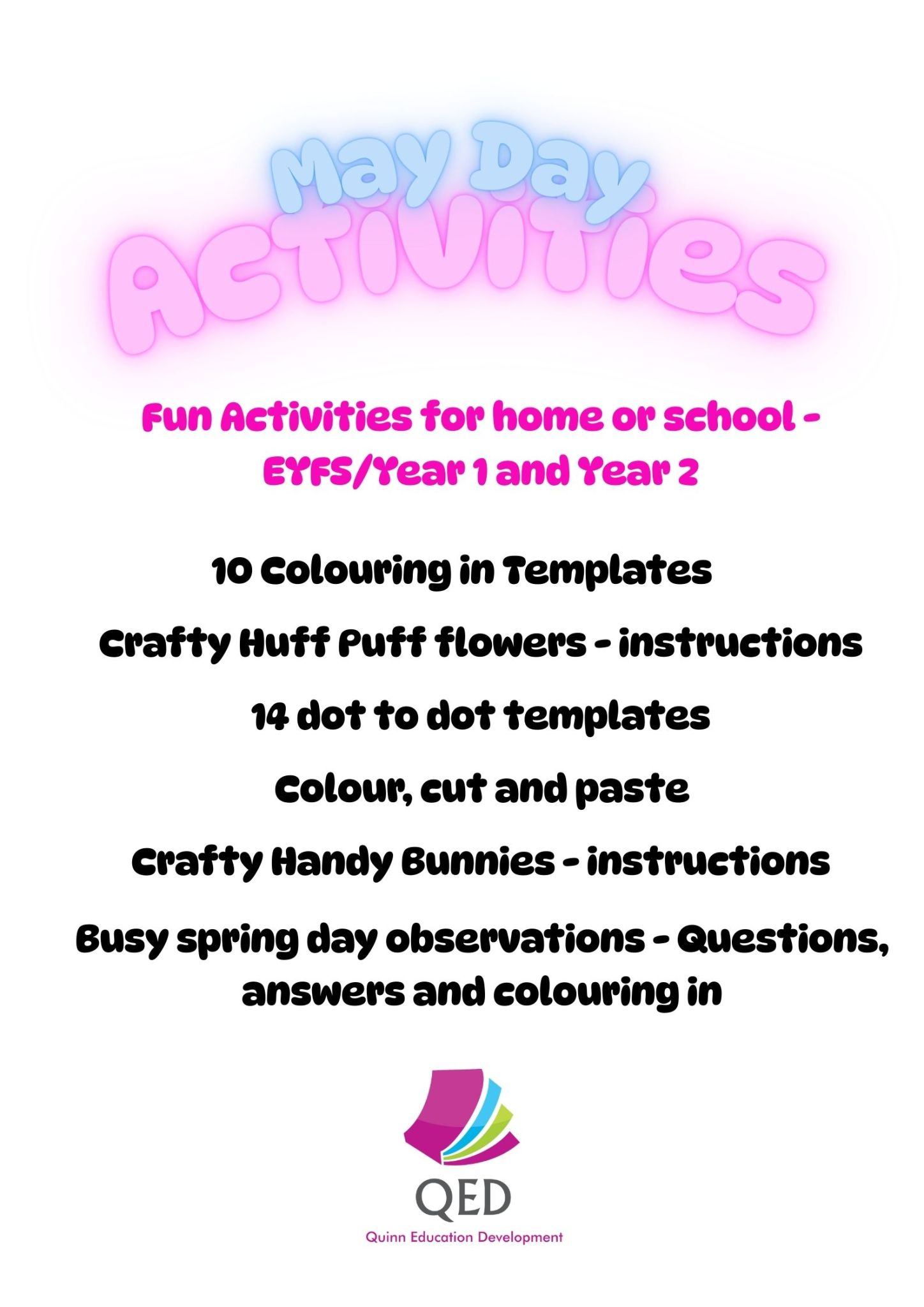 Fun May Day Activities | Quinn Education Development (QED) Limited